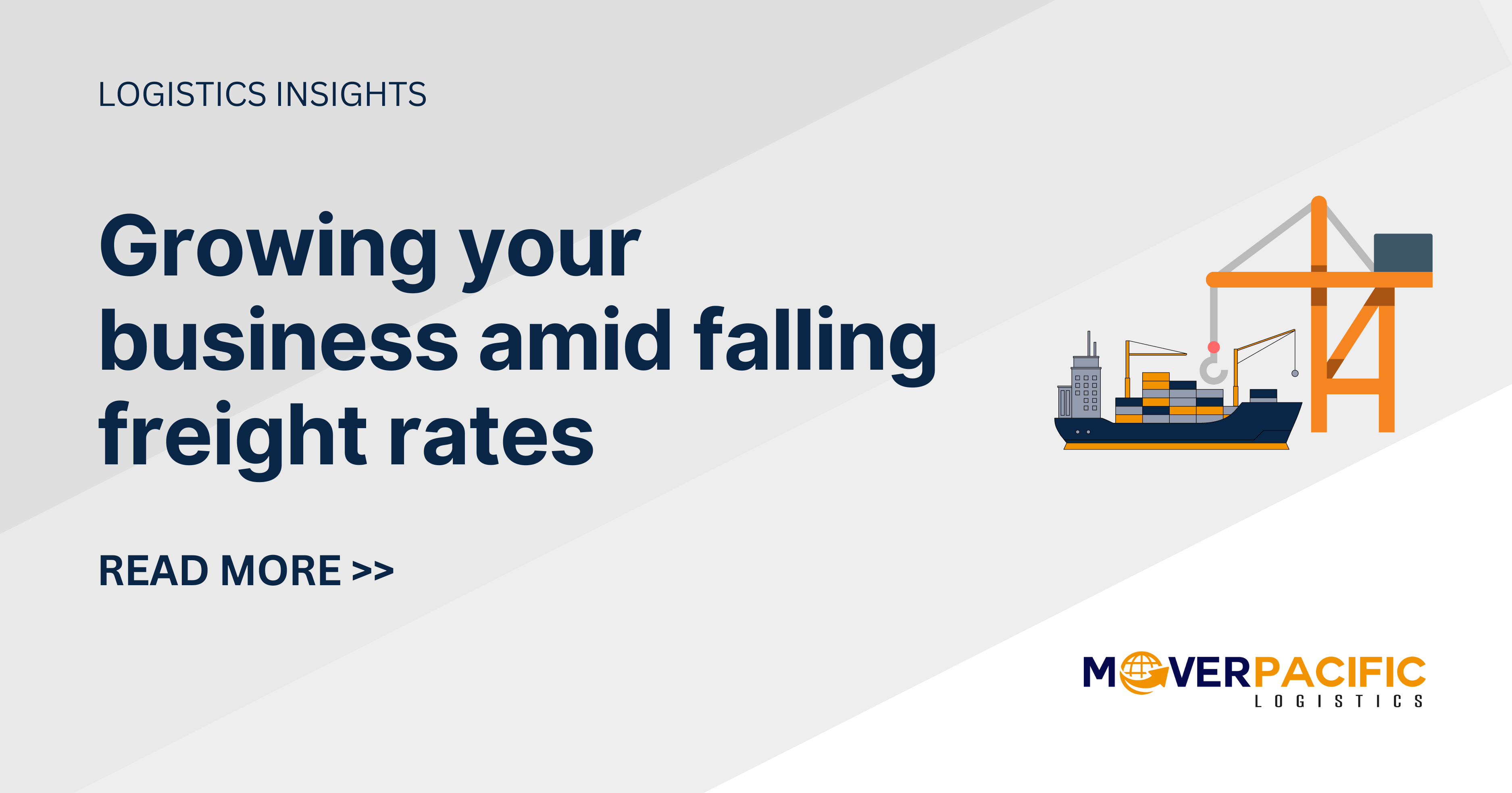 Growing your business in the middle of global shipping price drop ...